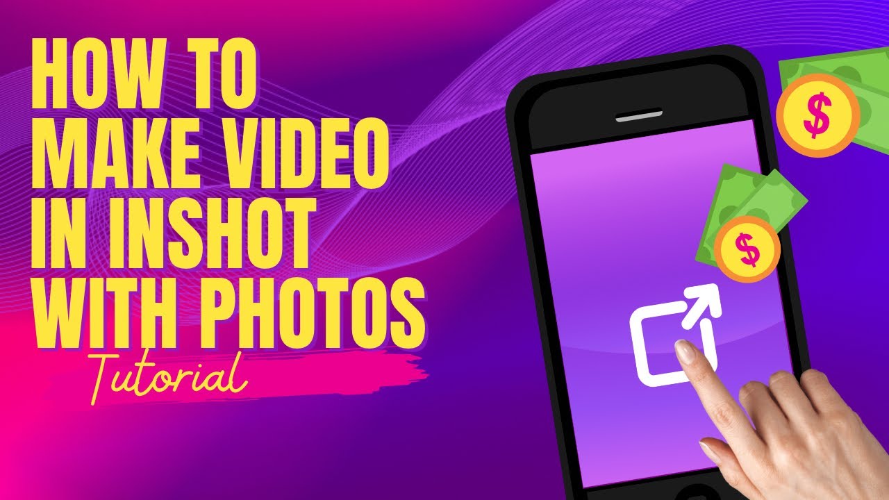 How to make easy and quick videos in Inshot with photos #inshottutorial ...