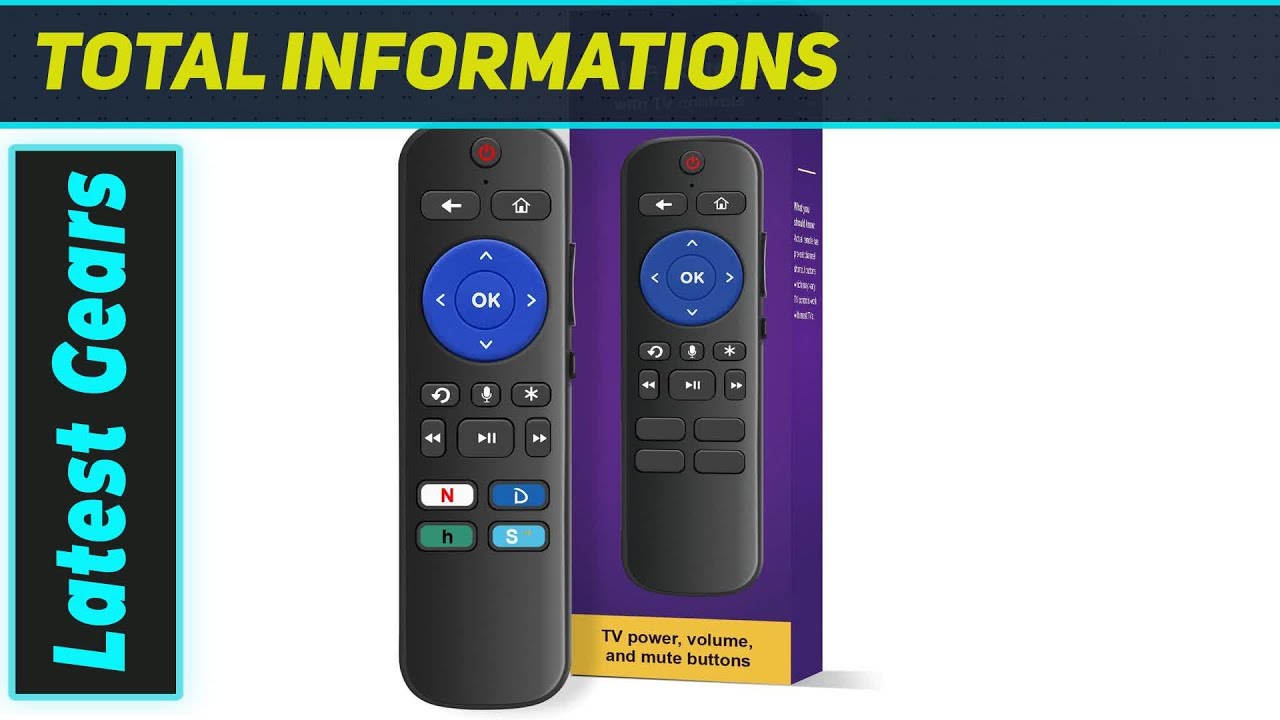 Voice Universal Remote Control: The Ultimate Roku Companion - YouTube