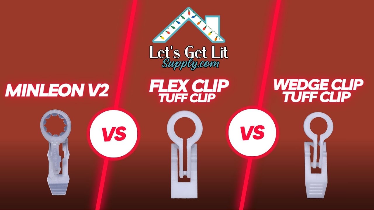 The difference between Minleon V2, Flex & Wedge Clips (Tuff Clips ...