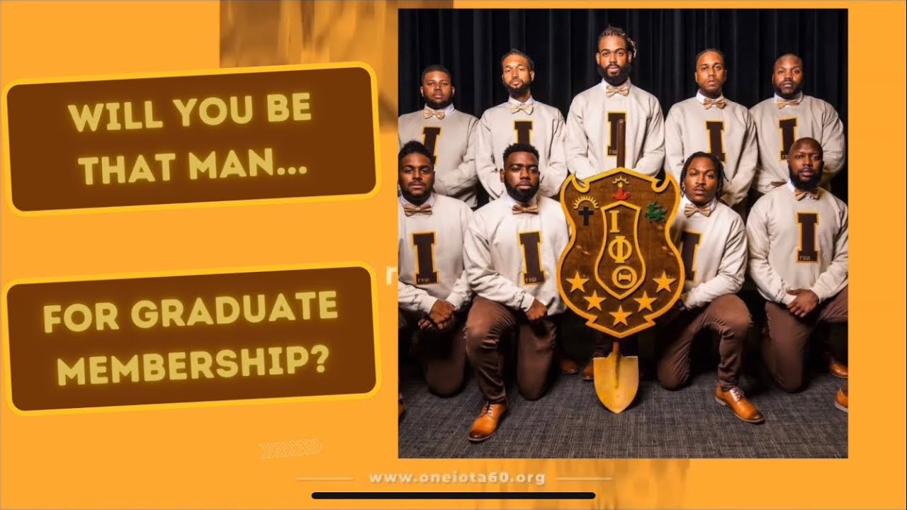 Iota Phi Theta Fraternity Inc for Graduate Chapter Membership - YouTube