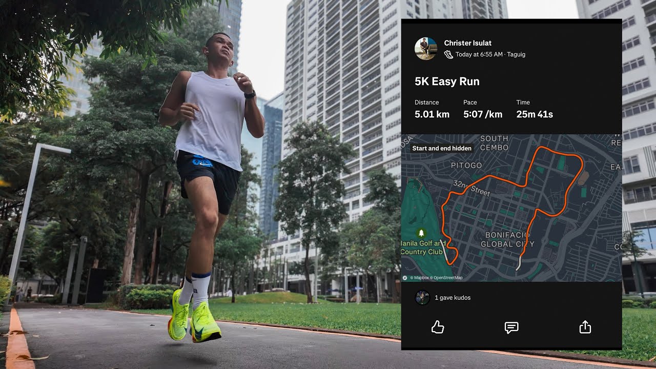 5K Easy Run - BGC, Philippines. November 11, 2024 - YouTube