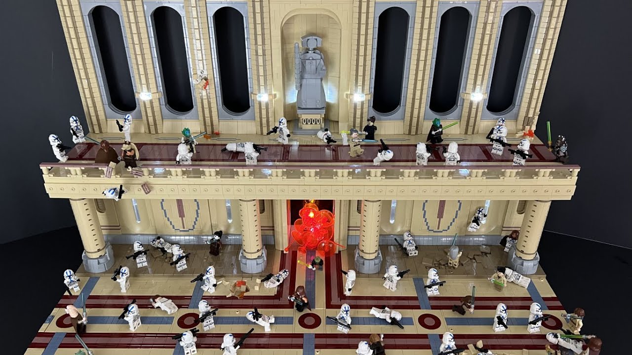 Lego Star Wars: Jedi Temple Order 66 MOC - YouTube