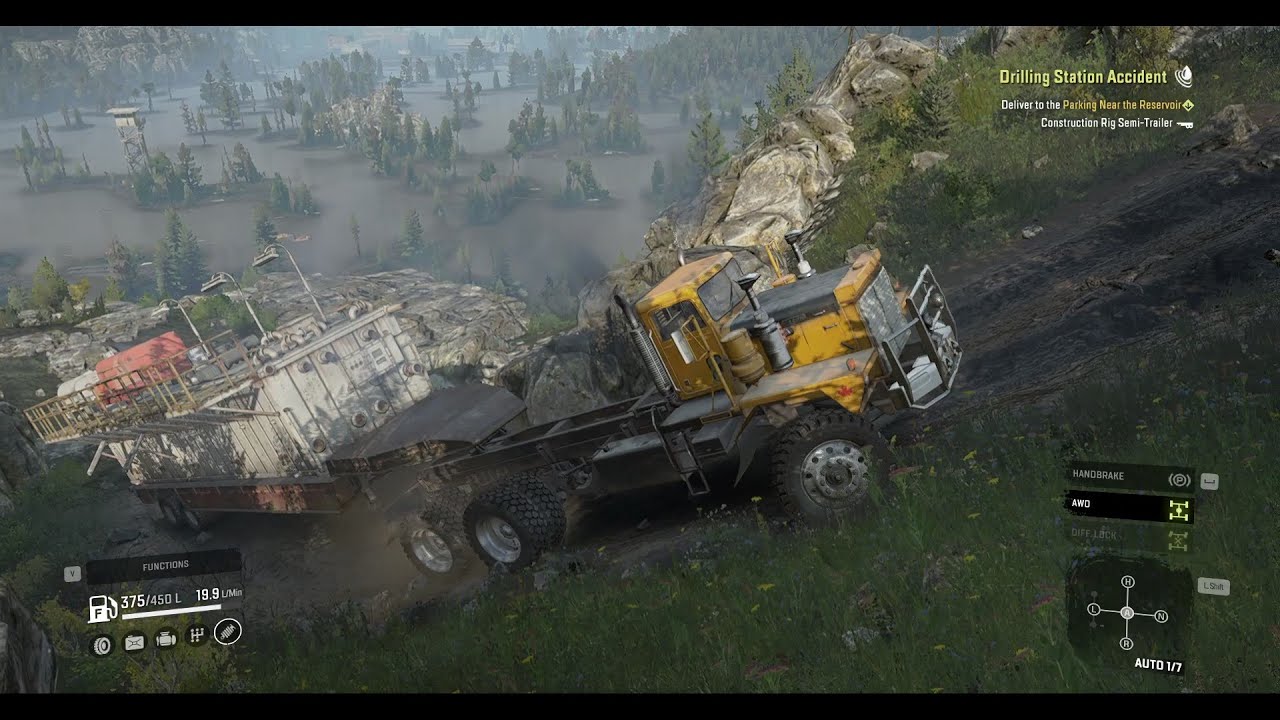 Snow Runner - Season 10 - Drilling Station Accident - YouTube