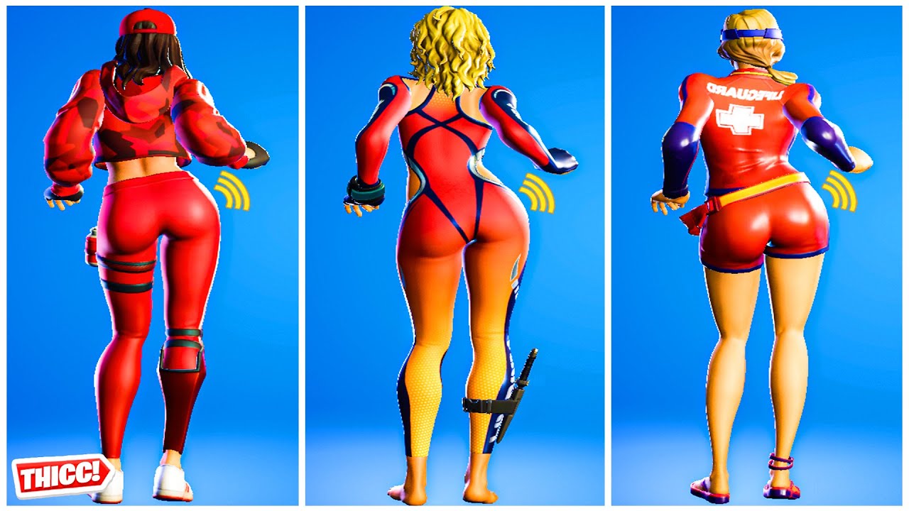 Fortnite Ruby Vs Medley Vs Sun Strider Party Hips 1 Hour Version! 🍑😘 Which One Your Fav ?😍🔥 ...
