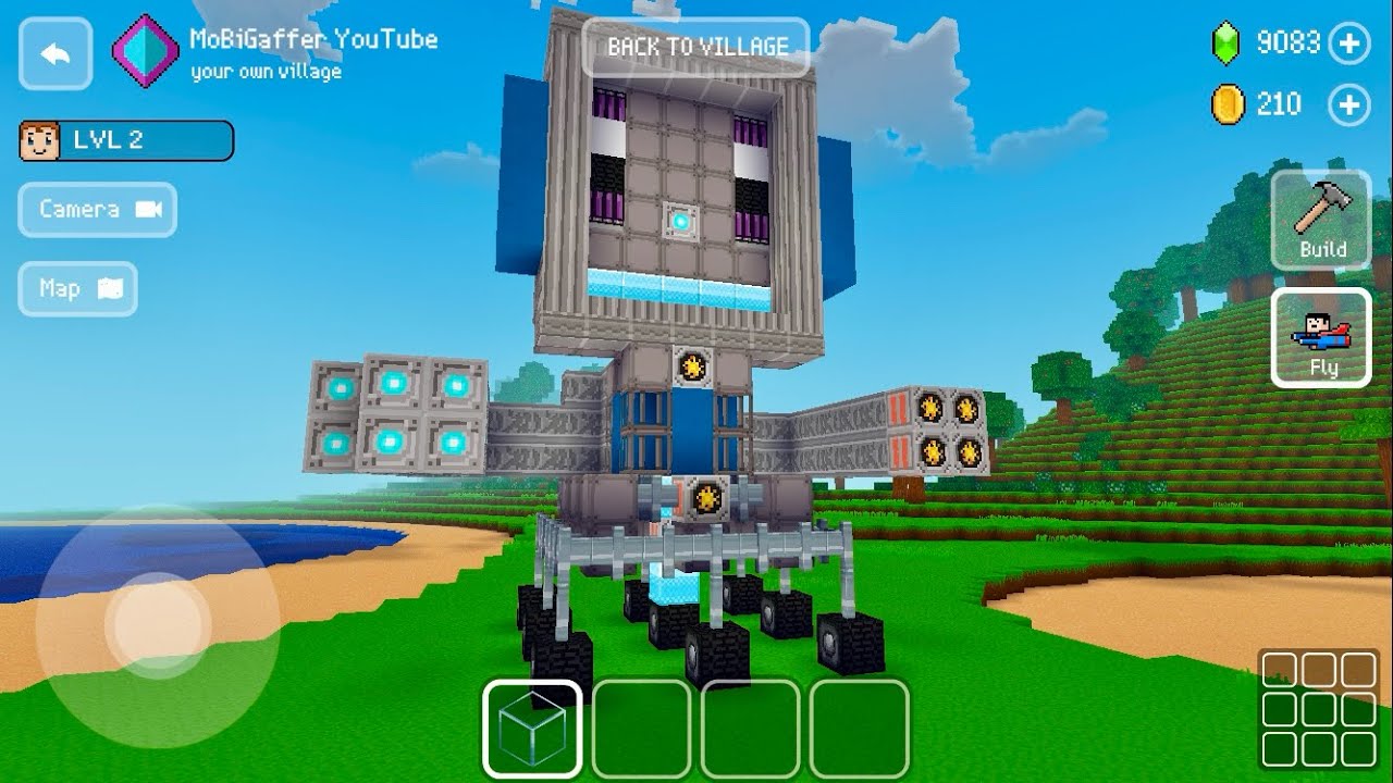 Block Craft 3D: Crafting Game #4095 | Megha Bodyguard Armor - YouTube