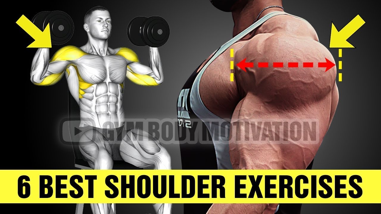 shoulder exercises:6 best shoulder exercises - YouTube