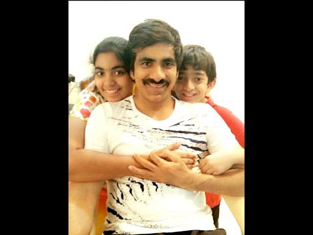 Ravi Teja Children Photos Ravi Teja With Father Son: