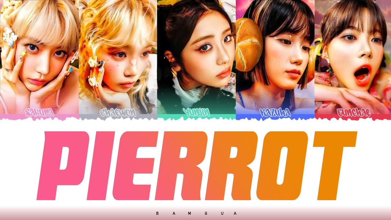 LE SSERAFIM - "Pierrot" | Color Coded Lyrics (Pt-Br) - YouTube