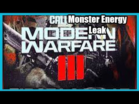 Monster Energy Promotion Leaks Call of Duty MW3 - YouTube