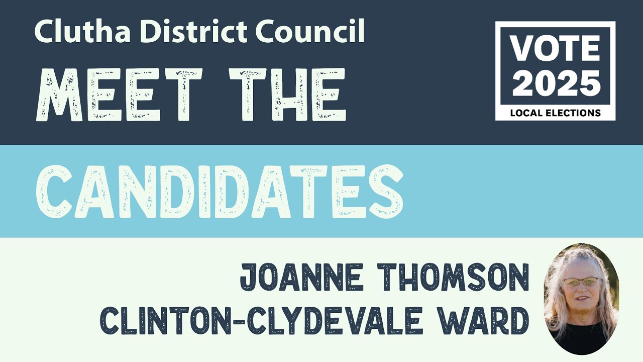 Joanne Thomson (Clinton-Clydevale Ward) - Meet the Candidates - YouTube