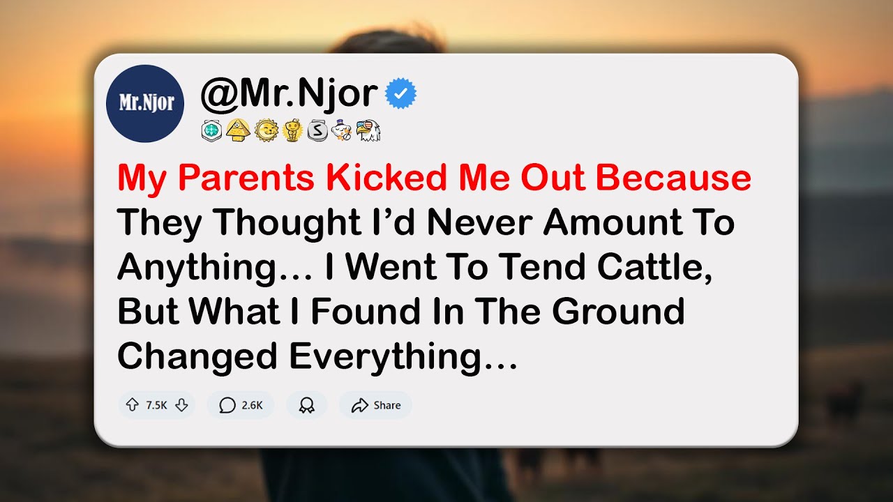 My Parents Kicked Me Out Calling Me A Failure, But I Became A ...