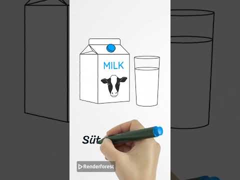 Sağlık İçin Süt için !!!  #shorts