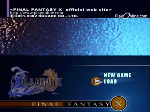 Final Fantasy X - Title Screen. (The Summoning) - YouTube