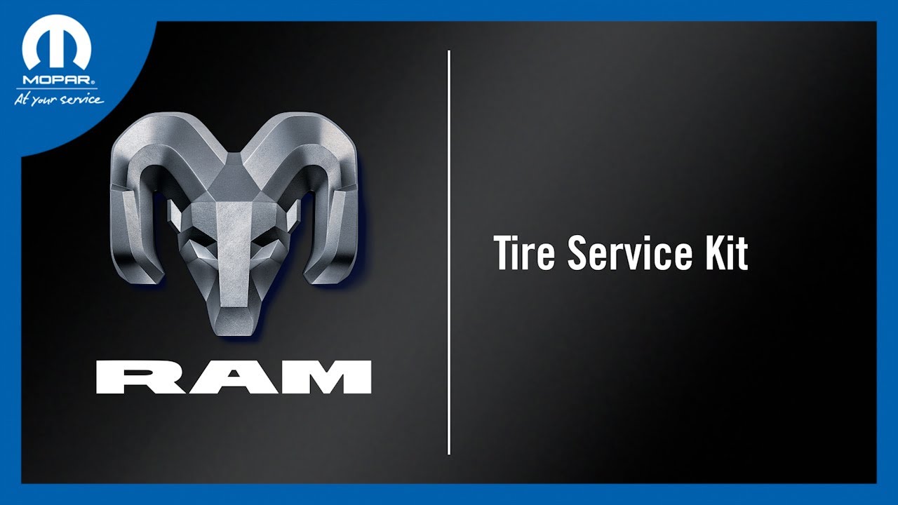 Tire Service Kit | How To | 2025 Ram ProMaster - YouTube