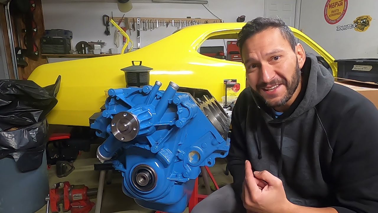 Mopar 360 Build Part 6: Finishing the Bottom End - YouTube