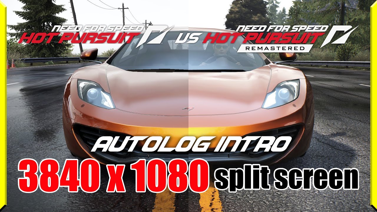 Autolog Intro - Need for Speed™ Hot Pursuit (2010) VS Remastered (2020 ...