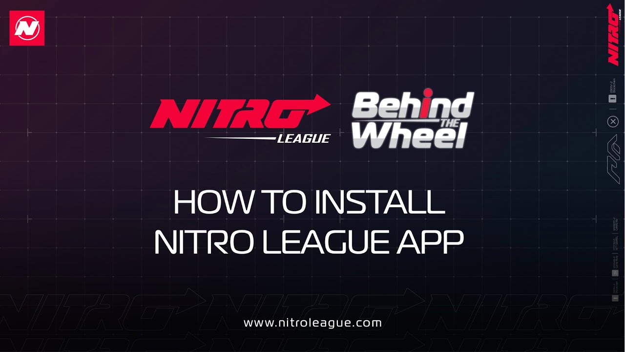 Nitro League App installation user guide - YouTube