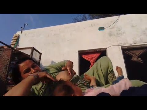 “A Beautiful Sunny Day Feeding Time with My Baby Girl”