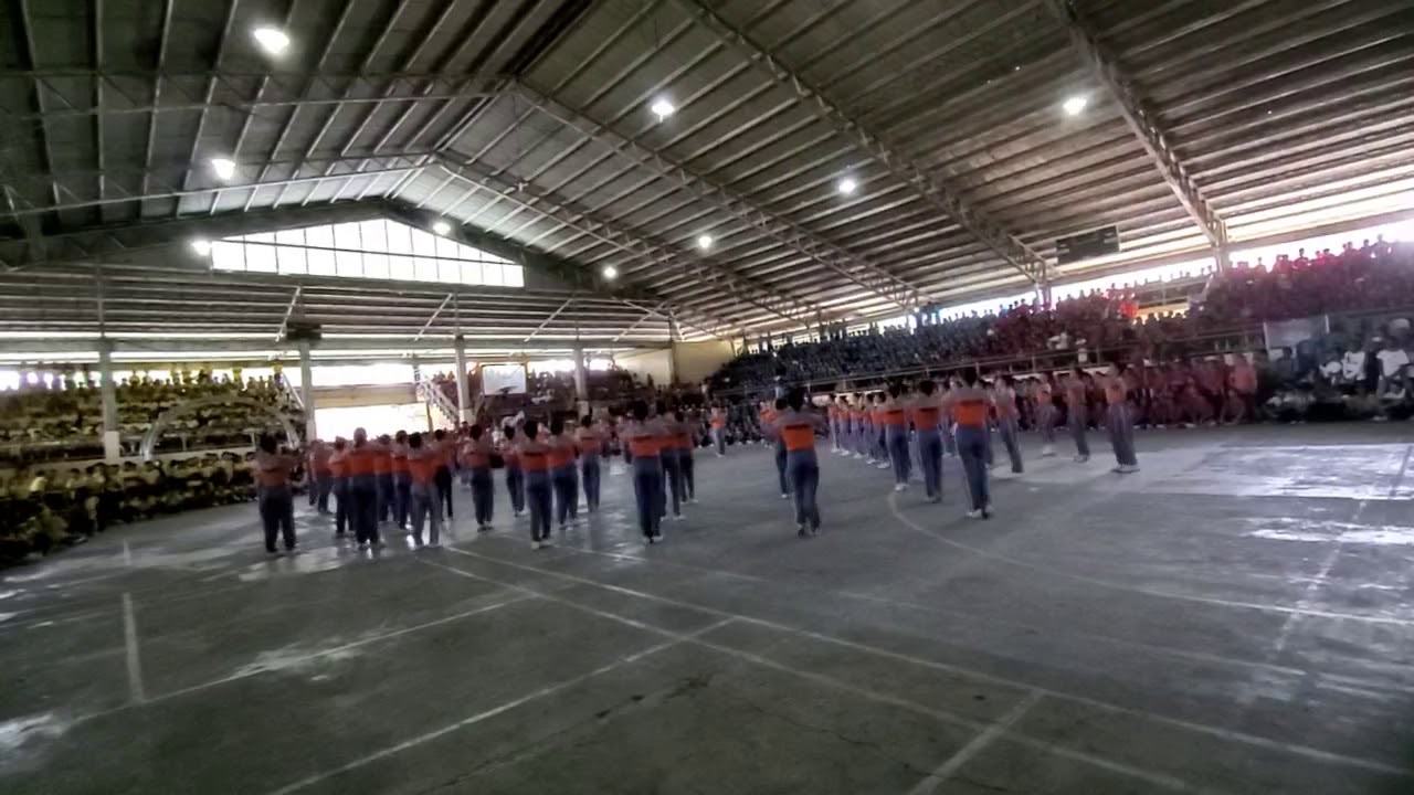 ENTRY OF GRADE 12 ROARING LIONS FOR SALUDO COMPETITION - YouTube
