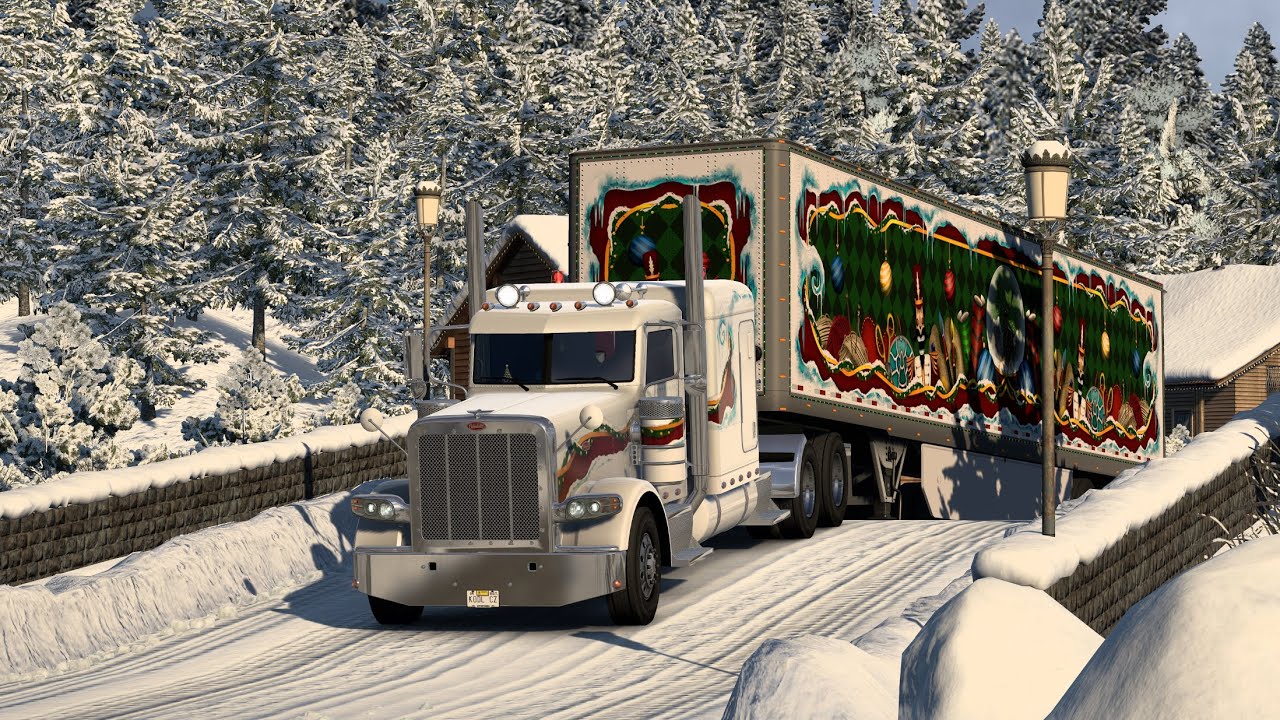 ATS/ETS2 - RETURN TO WINTERLAND | Christmas Event | +komentář - YouTube
