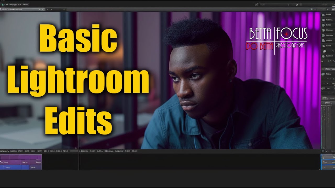 Basic Lightroom Edits Youtube