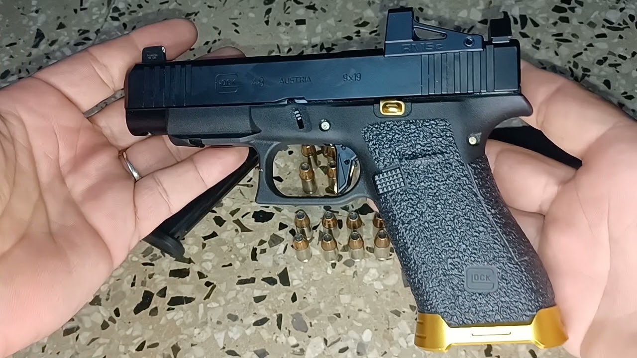 Glock 48/43x Ghost Inc. +4 extension - YouTube