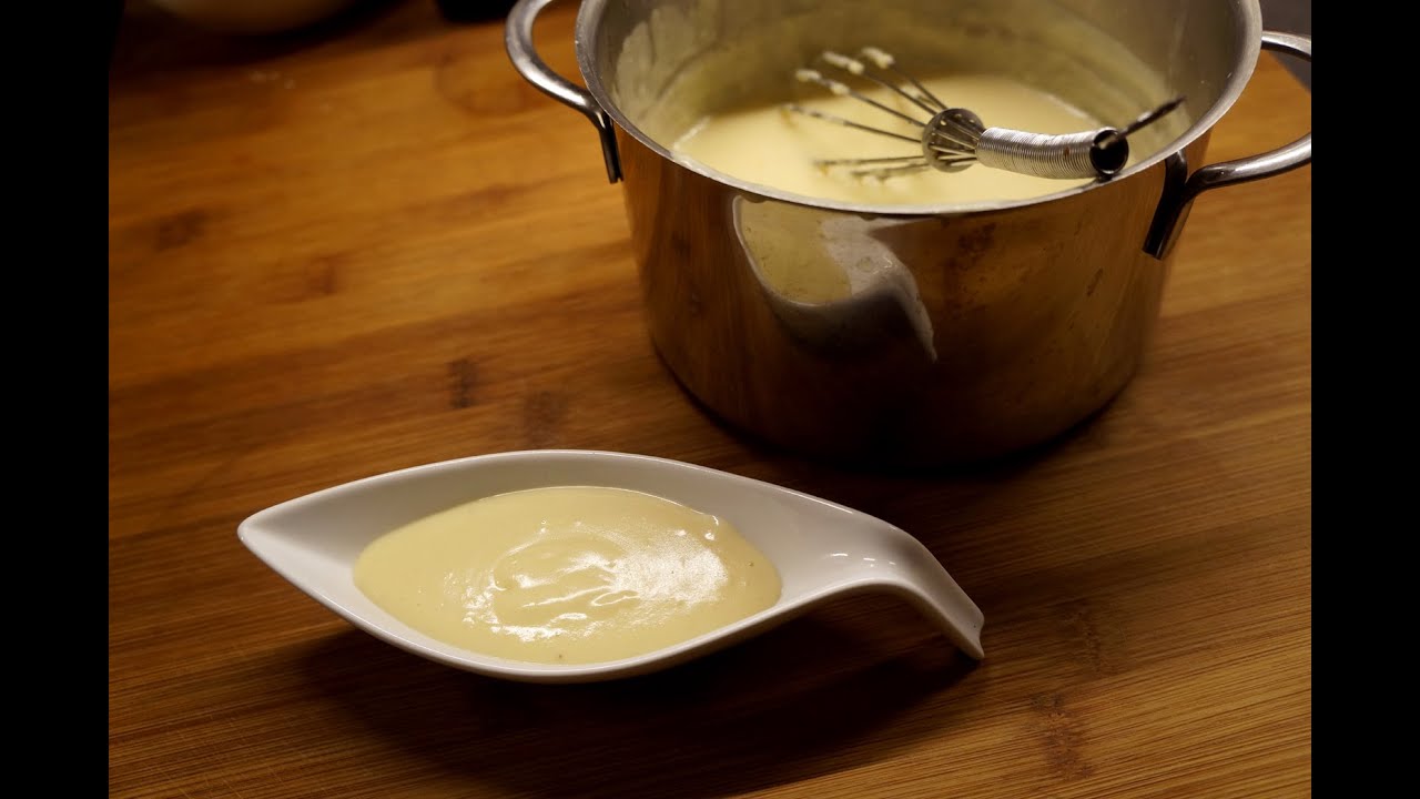 Easy Vanilla Sauce Recipe - Vanille Soße - 참쉬운 바닐라 소스 - YouTube