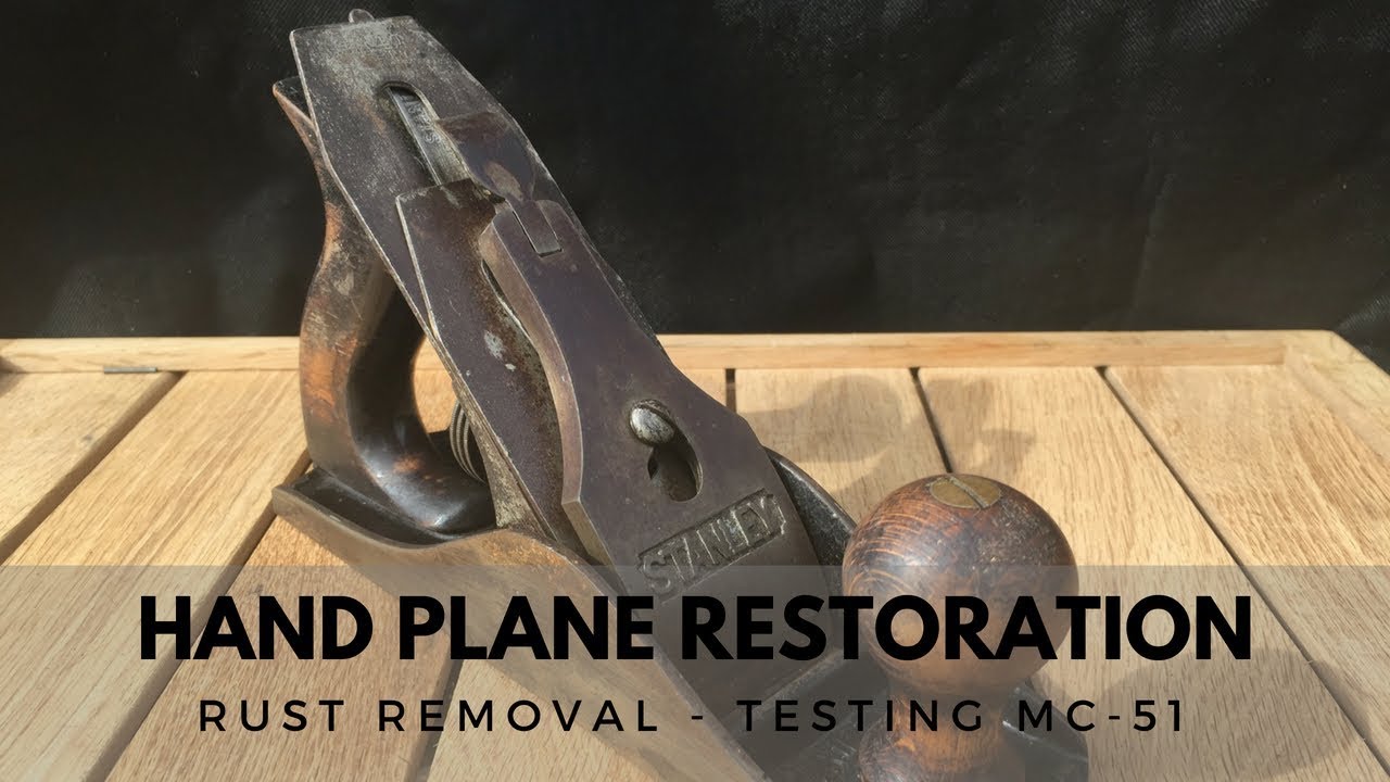 Rust Removal With MC-51 - Hand Plane Restoration - YouTube