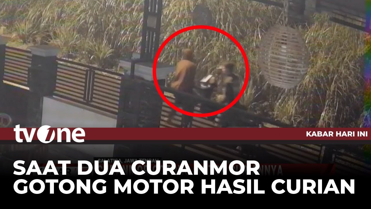 Si Paling Niat, Pelaku Curanmor Gotong Motor Curian | Kabar Hari Ini ...