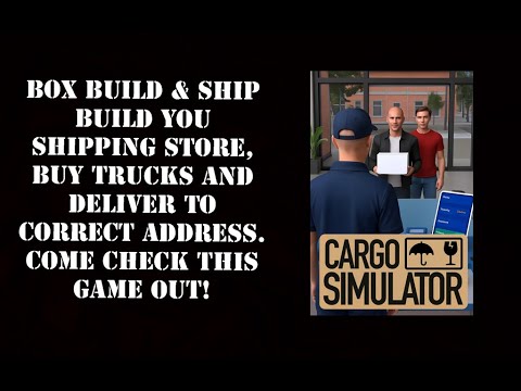 Cargo Simulator - New Demo - Packing and Shipping Box's - YouTube