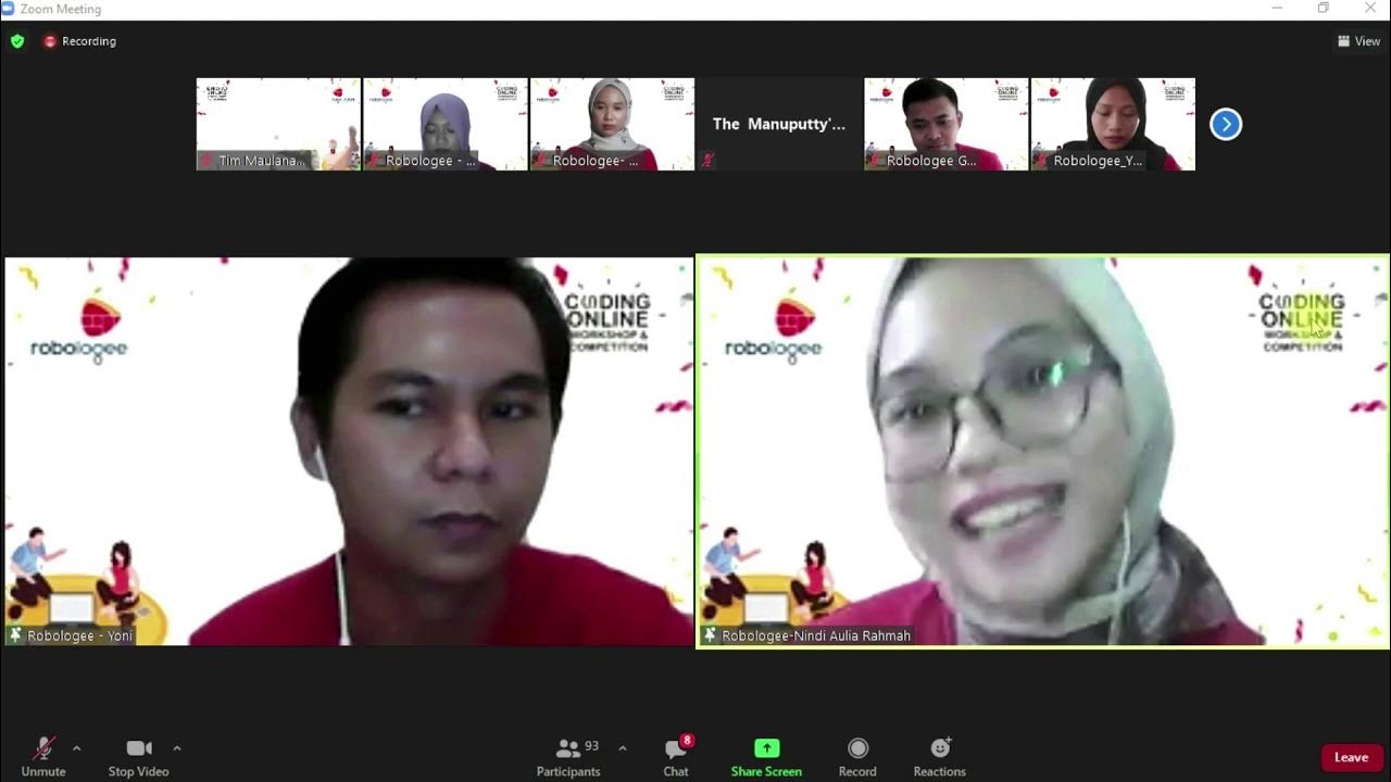 Animasi Workshop | Coding Online Workshop & Competition | robologee ...