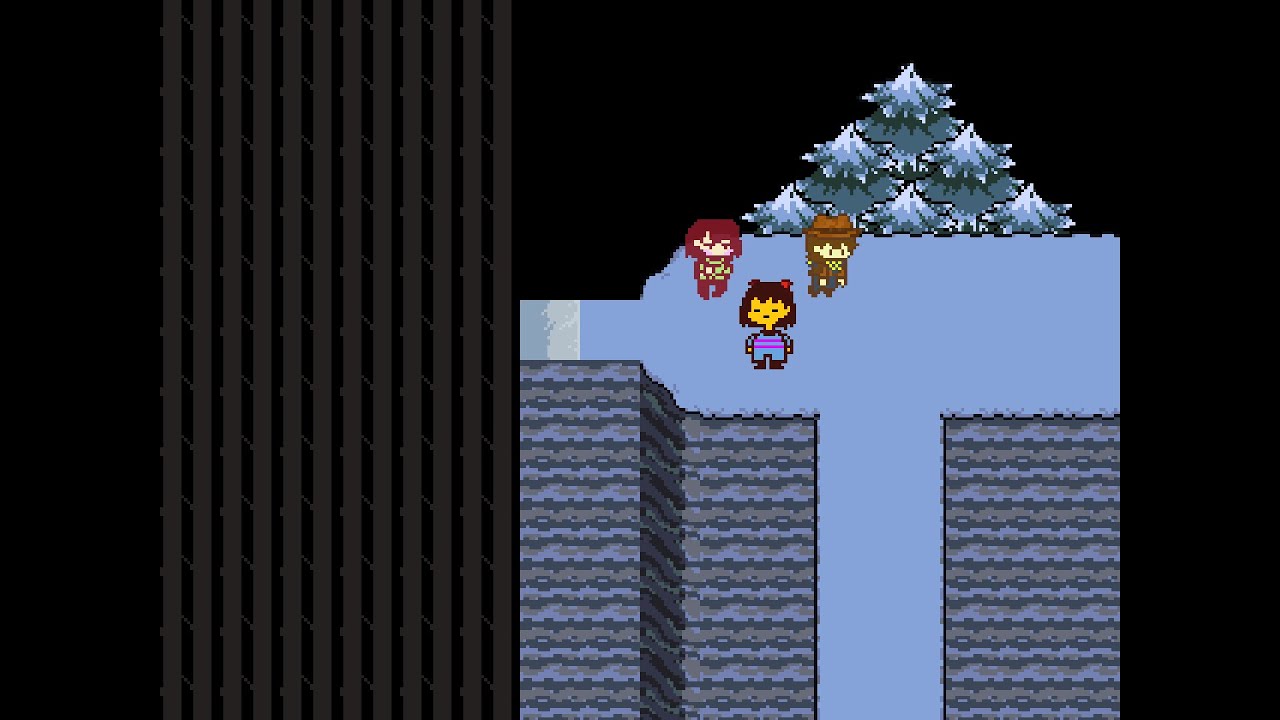 chara and clover does the kill route :) (undertale red and yellow ...