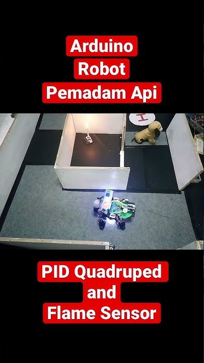 IMPLEMENTASI PID CONTROLLER PADA ROBOT DAN FLAME SENSOR - YouTube