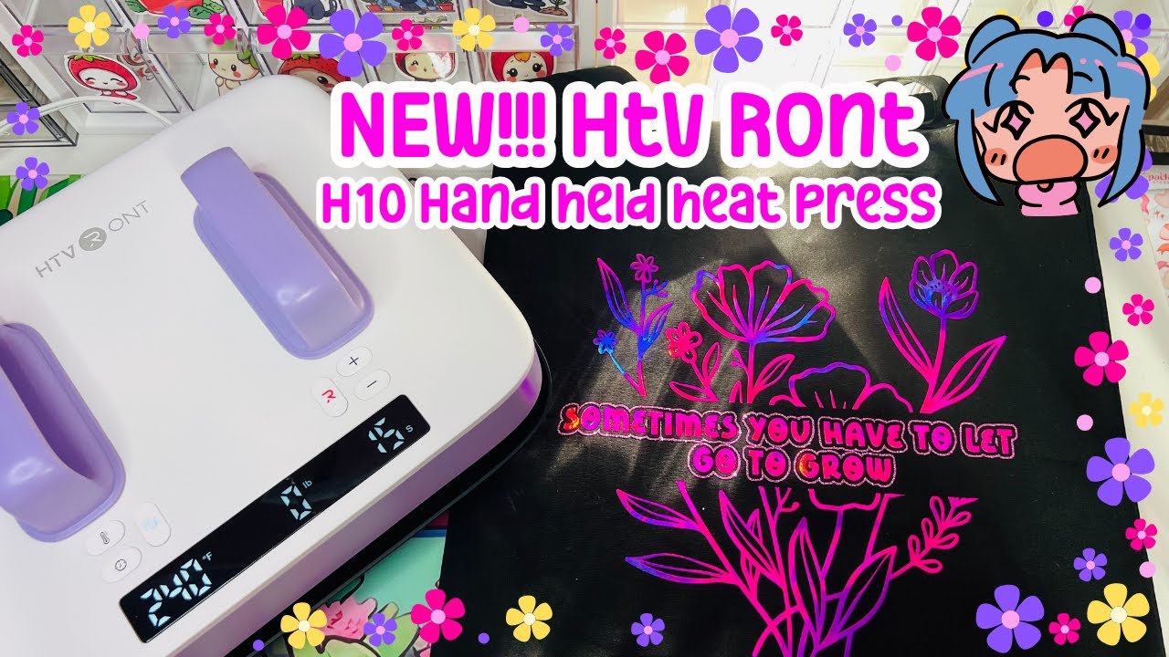 NEW HTV RONT H10 HEAT PRESS | FIRST LOOK | UNBOXING & REVIEW | 2025 ...