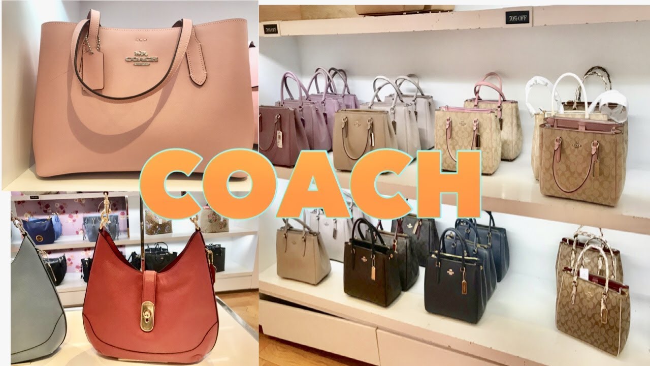 COACH Outlet 70% off | SHOP with ME | Display 2019 - YouTube