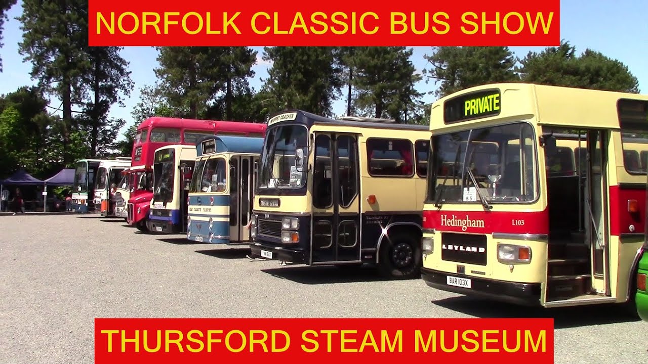 Norfolk Classic Bus & Coach Show and Roadrun from Thursford Steam ...