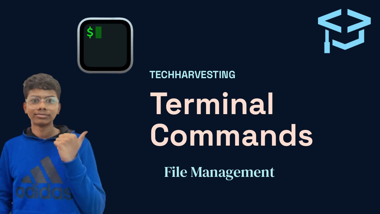 Terminal Commands For File Management Basic Terminal Commands Techharvesting Youtube 9099