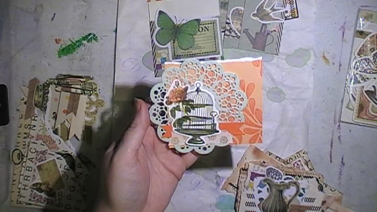 Handmade Embellishments Tuck Spots, Paper Clips and Pockets for Junk ...