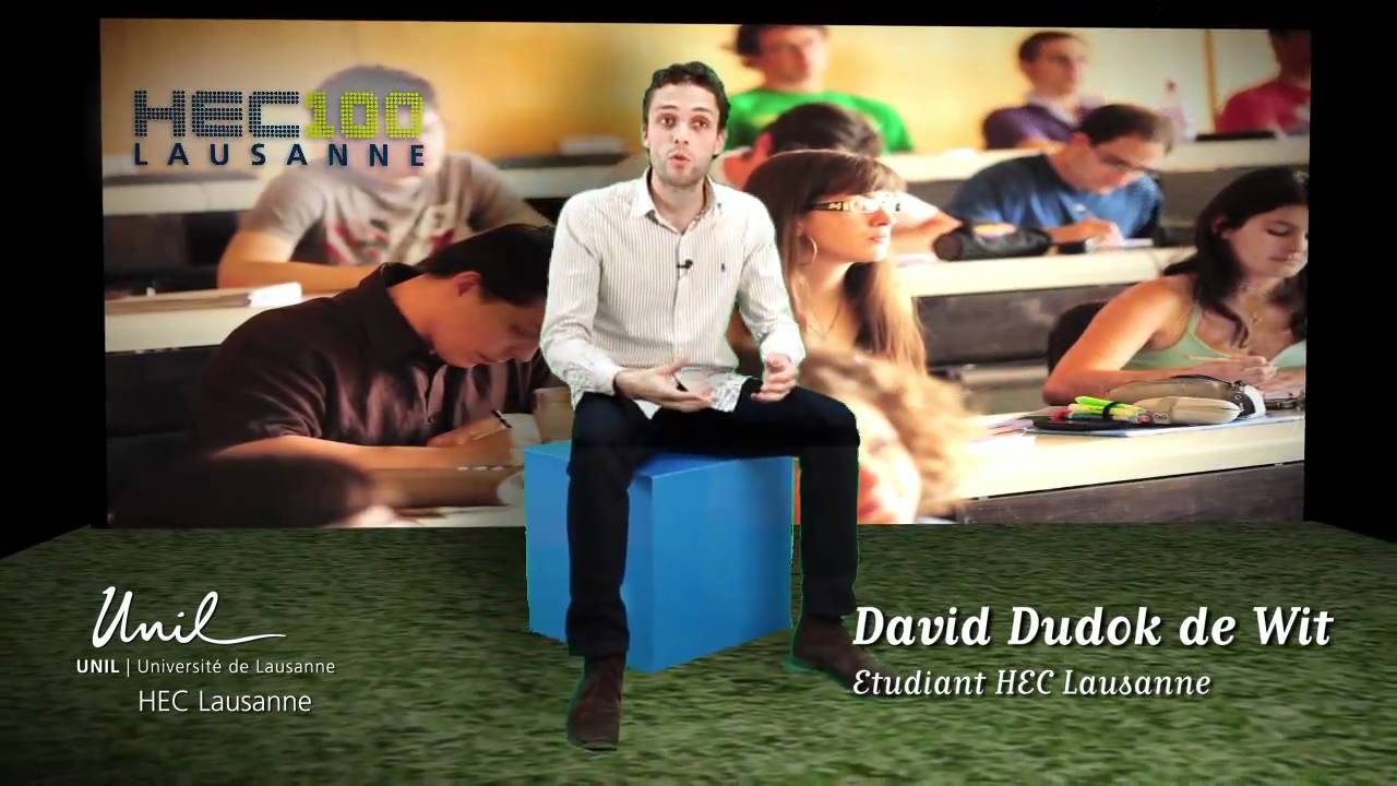 Centenaire HEC-Lausanne - David DUDOK DE WIT - YouTube