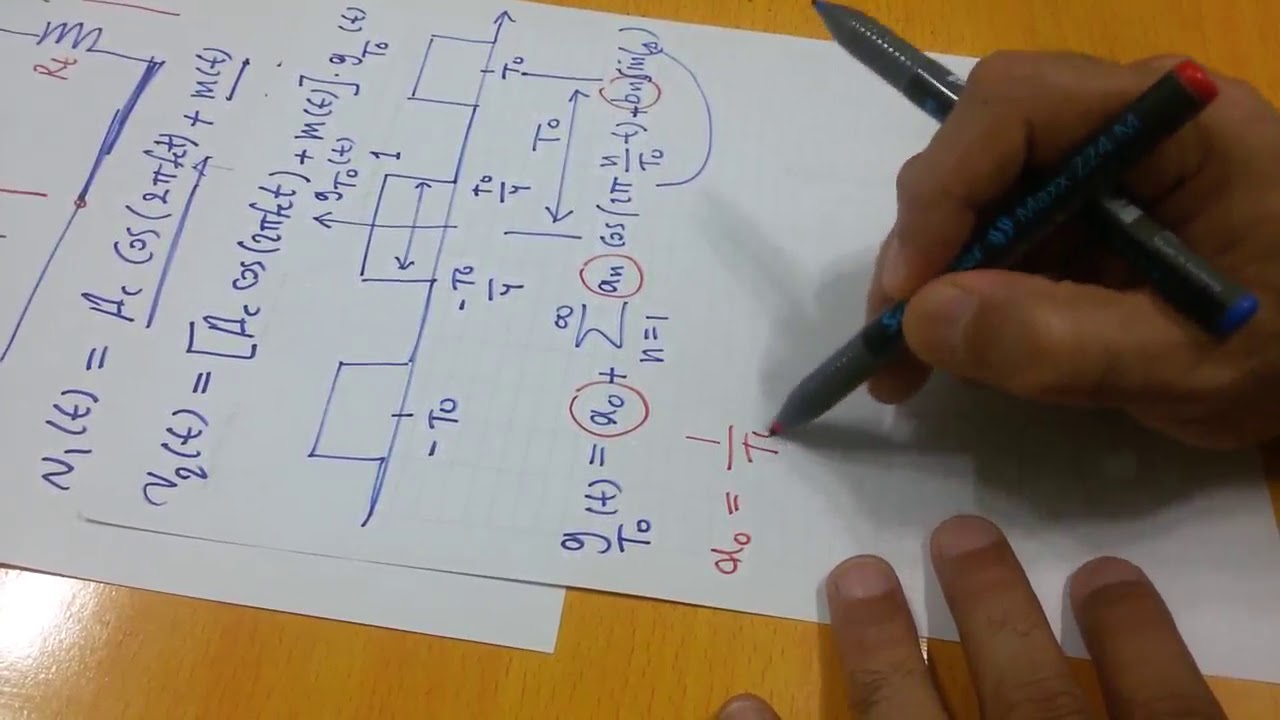 Modulation 12: ِGeneration of AM (DSB+LC) signal AM (DSB+LC) ألتضمين ...