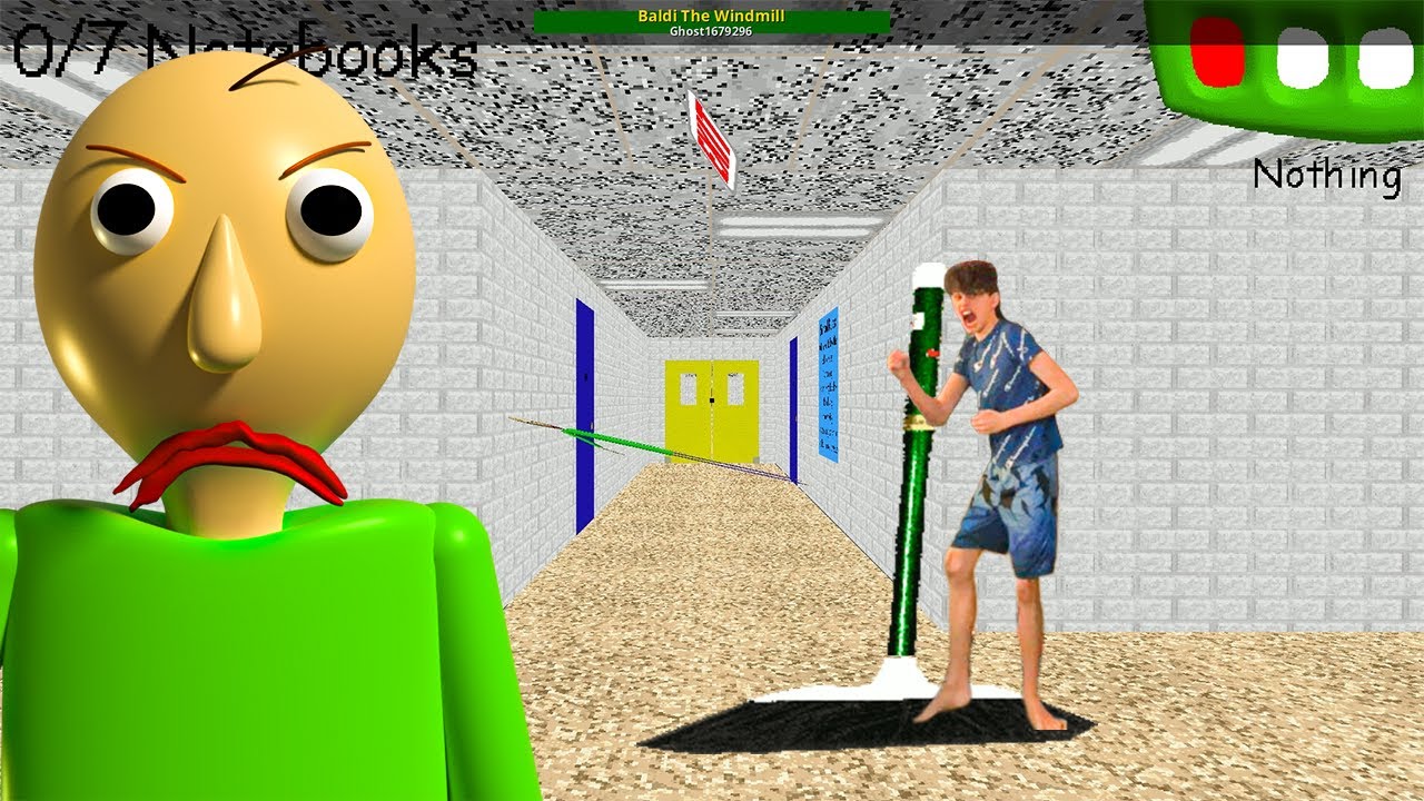Gotta Sweep Swept Me Right Into Baldi! - YouTube