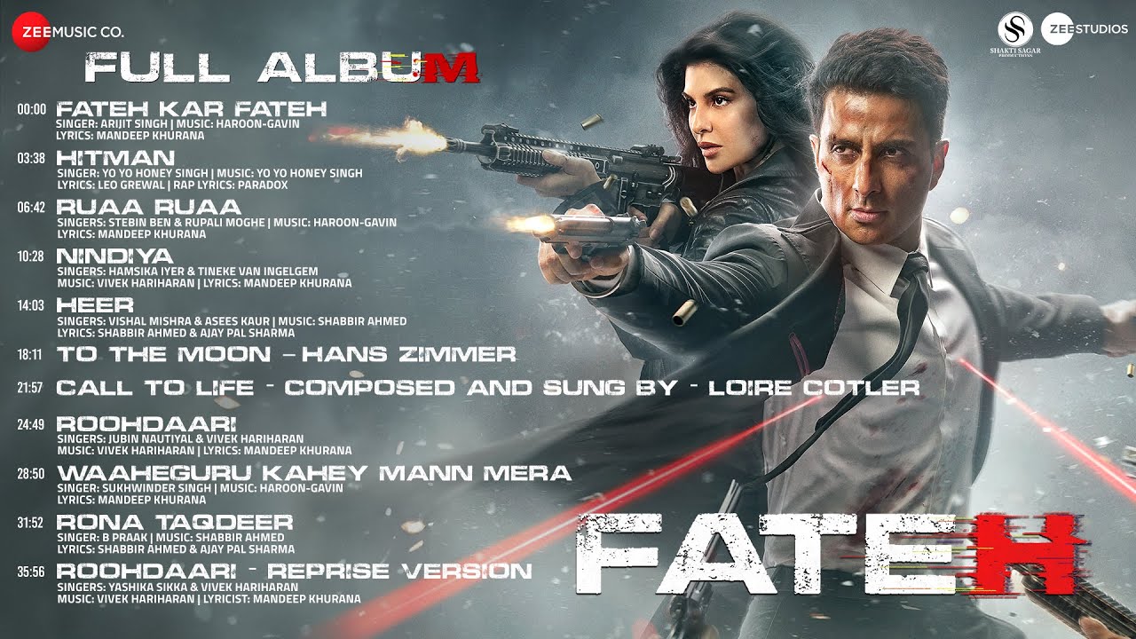 Fateh - Full Album | Sonu Sood & Jacqueliene Fernandez - YouTube