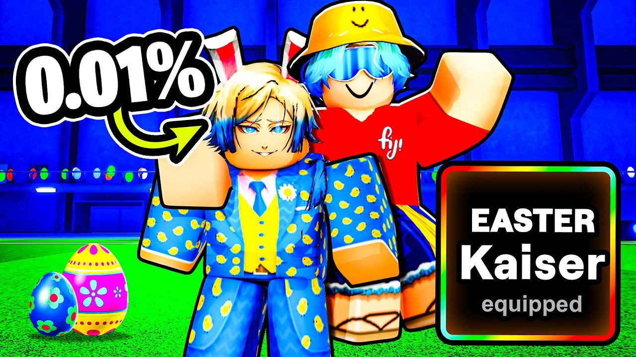 I FINALLY Got 0.005% EASTER KAISER in Blue Lock Rivals (Roblox) - YouTube