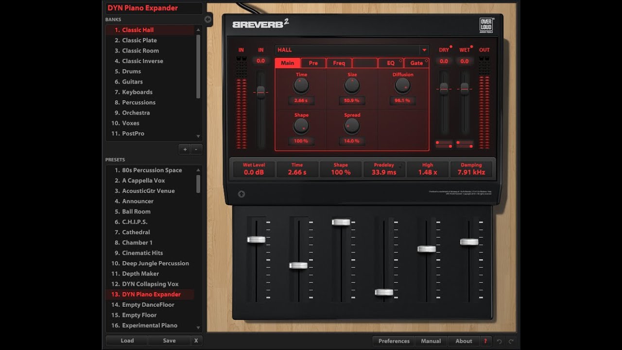 Overloud BREVERB 2 \ reverbs from the '80s and '90s - YouTube