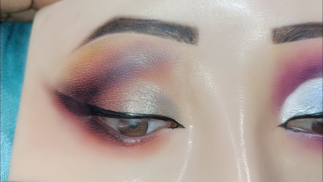 Brazilian eye makeup tutorial 💄‎@pkmakeupstudio - YouTube