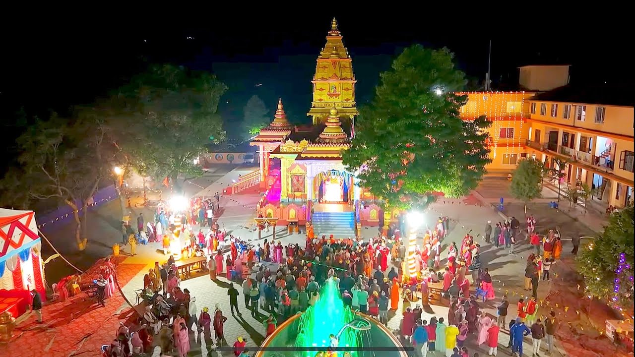 Devghat Dham | Krishna Pranami Mandir Devghat, Nepal | Krishna Kripa ...
