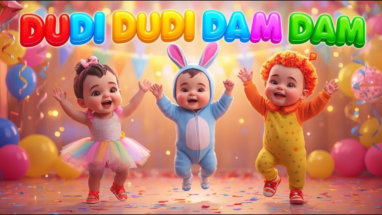 Dudi Dudi Dam Dam Dance | Dodi Dodi Dum Dum Kids Dance | Kids Nursery ...