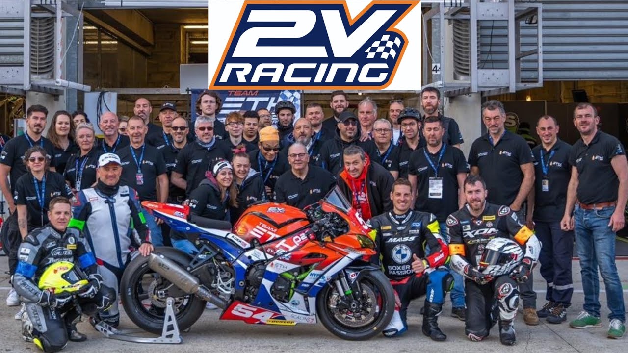 24 Heures du Mans 2024 inside Team ETH BY 2V Racing VLOG 24h motos ...