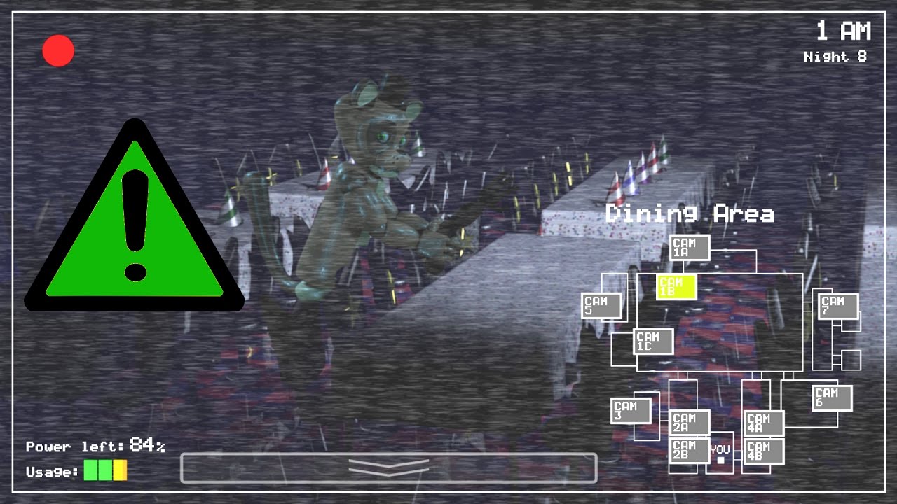 Popgoes Animatronics in FNaF 1 - YouTube