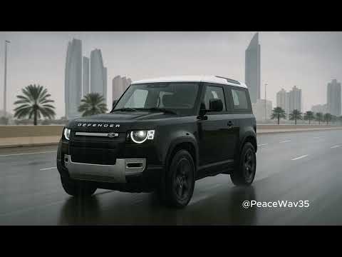 DEFENDER RAINSOUNDS#Defender90 #LandRover #AbuDhabi #RainAmbience #4x4 #CinematicDrive|SOUNDS|